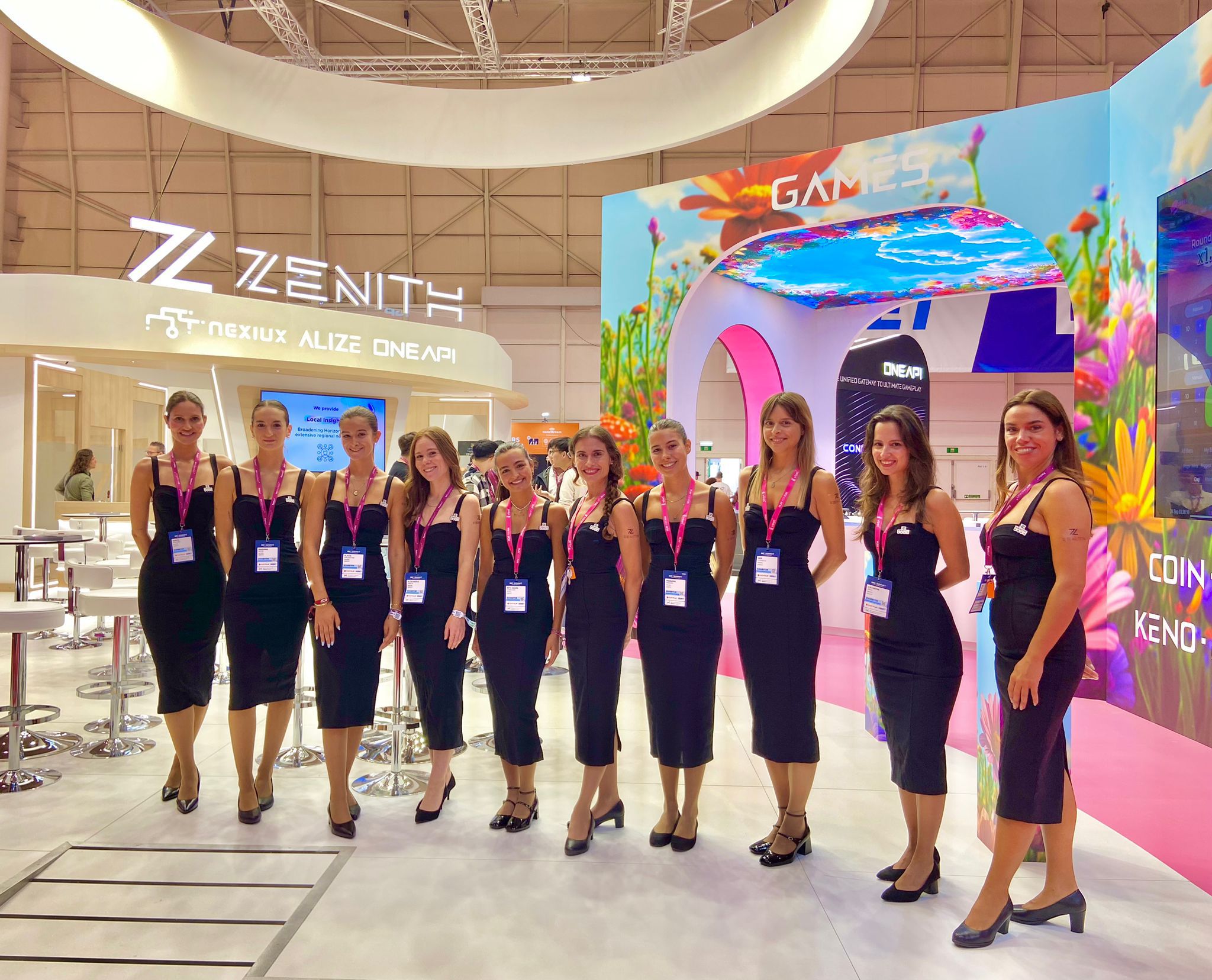 Hostess Promo Girls Barcelona Agency for hire at ICE Gaming 2025 Fira ...